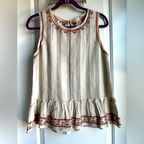 Altar'd State | Tops | Altard State Sleeveless Cotton Striped ...